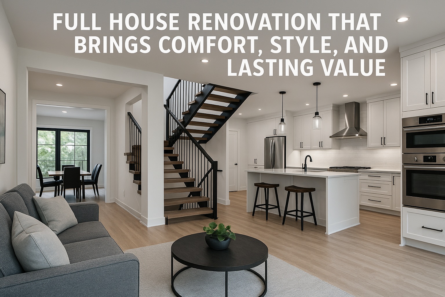 Full House Renovation That Brings Comfort, Style and Value